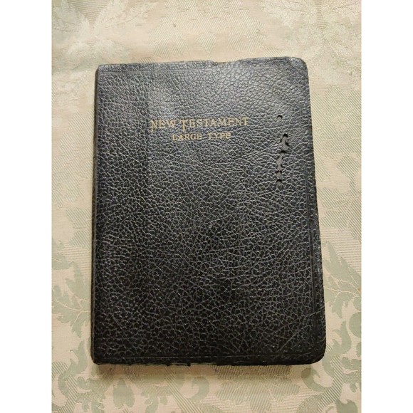 LDS | Office | Vintage Lds Mormon New Testament Bible Large Type Some ...